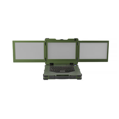 15 Inch Rugged Windows Laptop Low Temperature Backlight Waterproof Keyboard